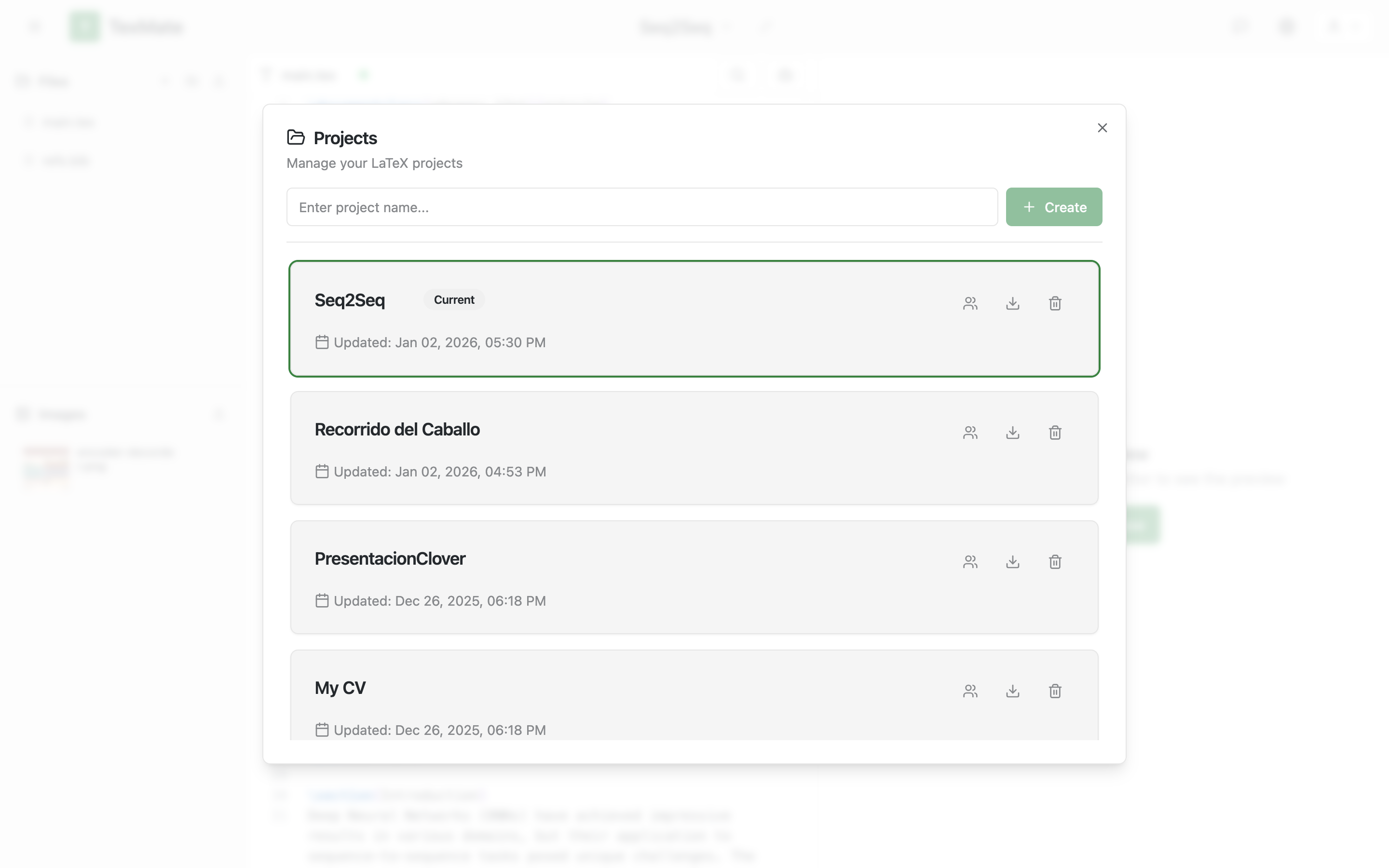 TexMate - The AI-powered LaTeX Online Editor